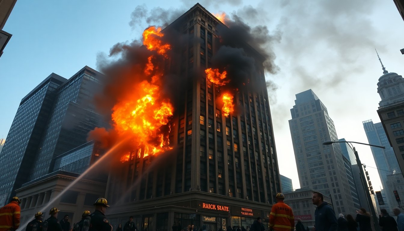 Urgent update: fire spreads rapidly in city center - Woman Magazine